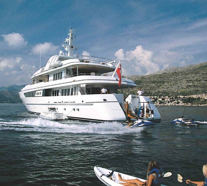 Delivery of mighty 101m Mega Yacht SYMPHONY by FEADSHIP — Yacht Charter ...